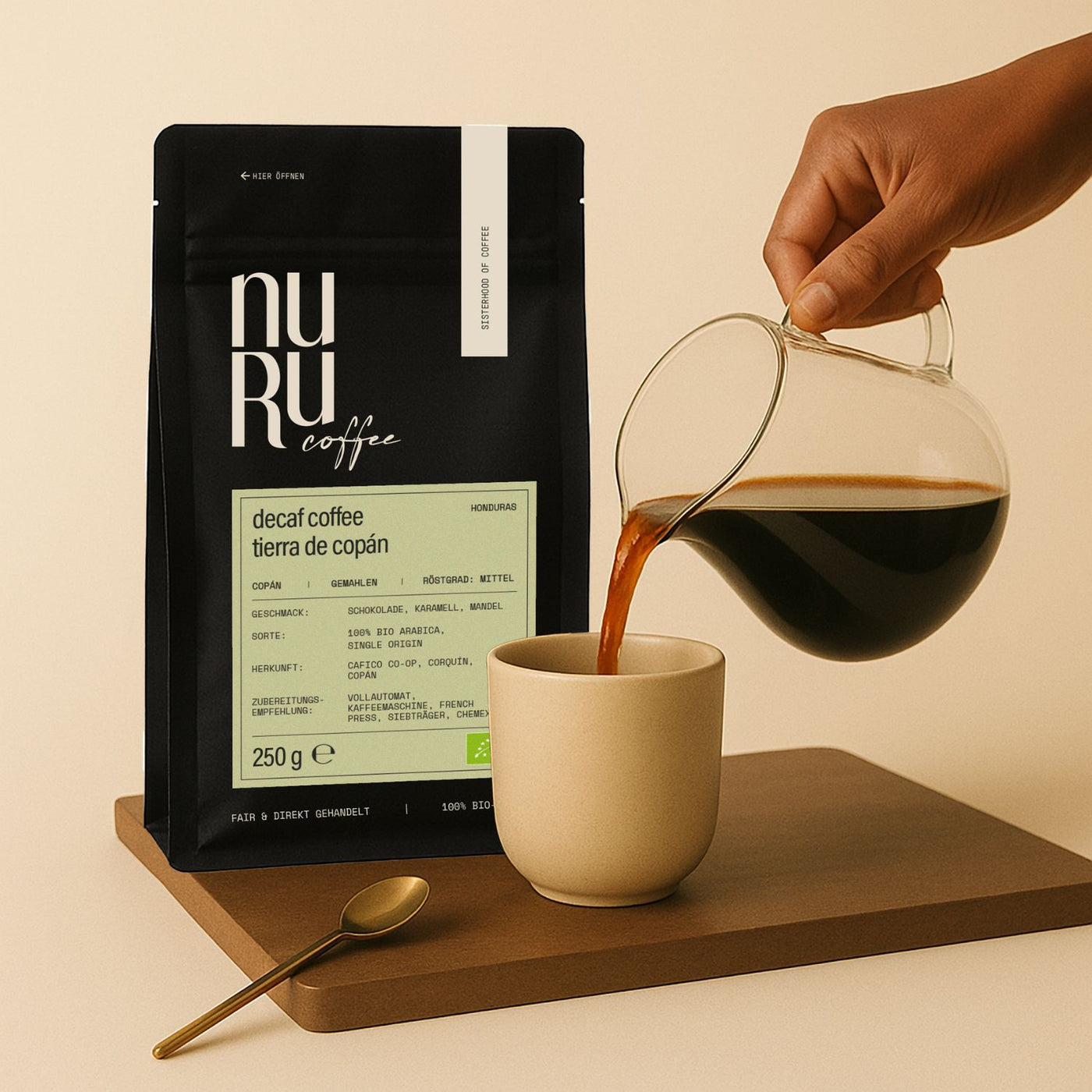 Bio Kaffee & Espresso kaufen – fair gehandelt | NuruCoffee