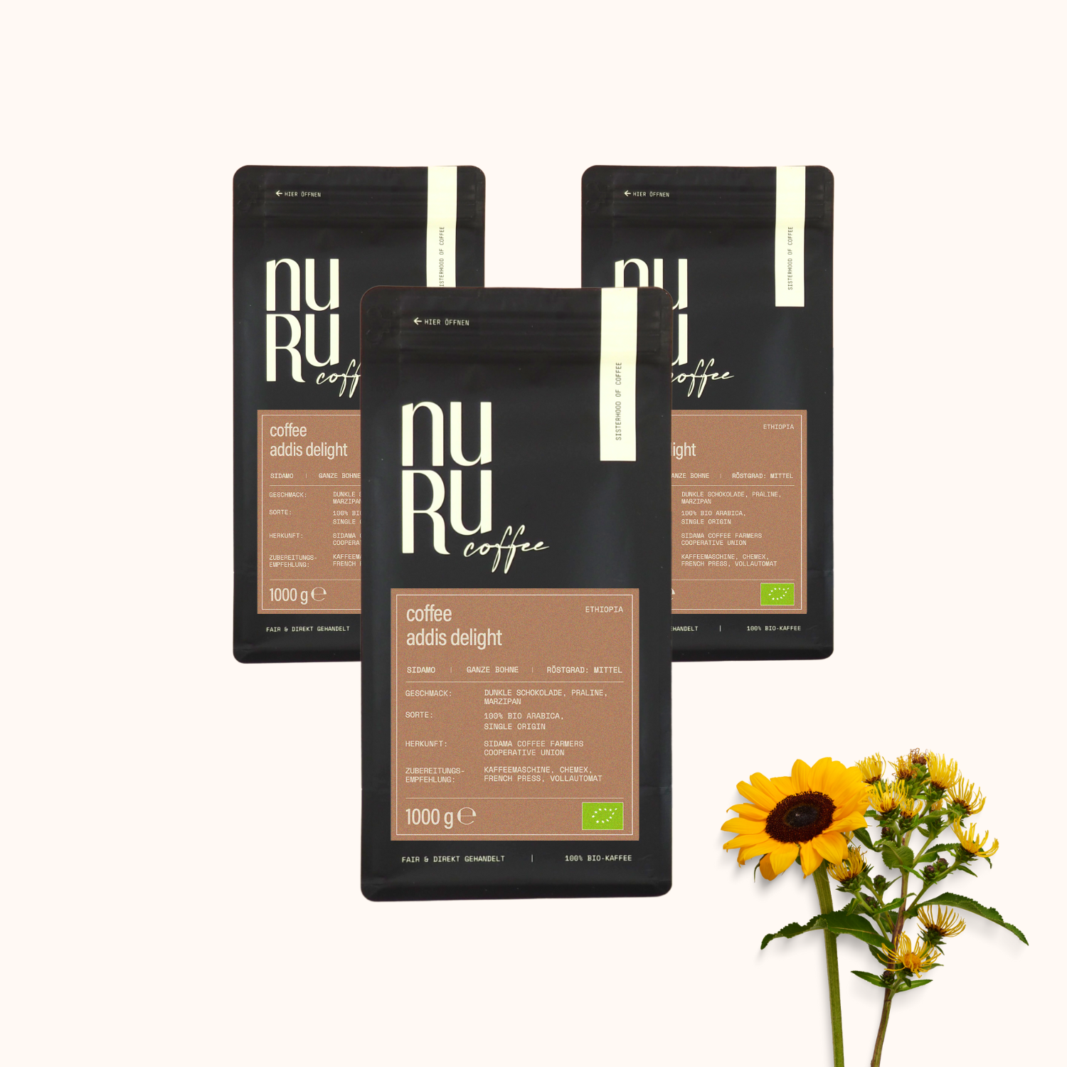 Geschenkabo: 250g Kaffee für 12 Monate | nuruCoffee